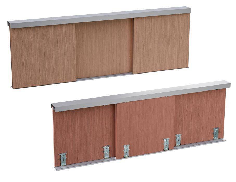 Austin Sliding Door Gear Wardrobe Track Kit -Austin
