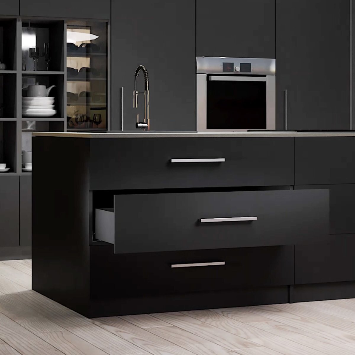 Vertex 40kg Exterior Drawer 93mm Height -Drawer Boxes Components